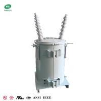 China 50kVA Single Phase Pole Mounted Transformer 43800V to 120V Oil Immersed 60Hz for sale