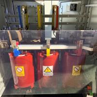 China 225kVA Cast Coil Transformer 12.47kV to 480V NEMA 3R DOE 2016 IEEE ANSI Epoxy Resin for sale