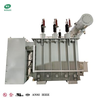 China 40 MVA 44 kV to 34.5 kV Oil Immersed Substation Power Transformer ANSI IEEE for sale