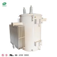 China 250kVA Single Phase Pole Mounted Oil Immersed Distribution Transformer 13200V to 120/240V for sale