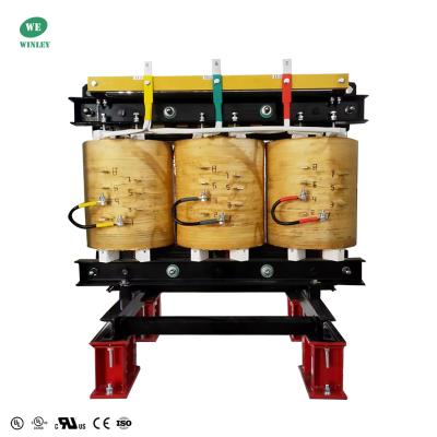 China 112.5kVA Marine Dry Type Isolation Transformer 480V NEMA 4X 304 Stainless Steel Enclosure for sale