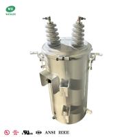 China 10kVA Pole Mounted Transformer 4160V to 120V Oil Immersed Single Phase ANSI IEEE CSA for sale