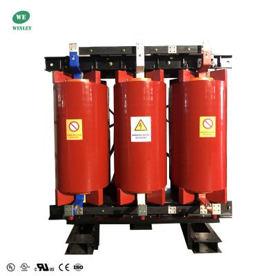 China 5600/2800/2800kVA Dual-Split Cast Coil Transformer 33000V to 800V 800V AS60076 for sale