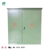 China 1500kVA 3 Phase Pad Mounted Transformer 4160V to 480Y/277V Copper Winding for sale