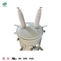 China 100kVA Single Phase Pole Mounted Transformer 25000V to 120V 150kV BIL Oil Immersed for sale