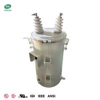 China 15kVA Single Phase Pole Mounted Transformer 4160V to 120/208V Copper Windings ANSI IEEE for sale