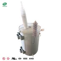 China 100kVA Single Phase Pole Mounted Transformer 34500Y/19920V to 120/240V ANSI IEEE for sale