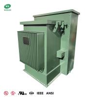 China 150kVA Three Phase Pad Mounted Transformer 12470V Delta to 480Y/277V ANSI IEEE Oil Type for sale