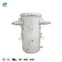 China 25kVA Single Phase Pole Mounted Transformer 6900V to 120V ANSI IEEE Oil Filled for sale
