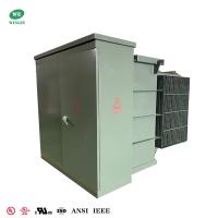 China 2550kVA Three Phase Pad Mounted Transformer Radial Feed 12.87kV to 480V ANSI C57 UL Listed for sale
