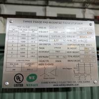 China 2550kVA Three Phase Pad Mounted Transformer Radial Feed 12.87kV to 480V ANSI C57 UL Listed for sale