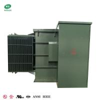 China 3 Phase Pad Mounted Transformer 2550kVA 34.5kV to 480V Oil Immersed UL Listed for sale