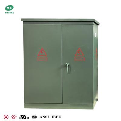 China Three Phase Pad Mount Transformer 300kVA 12.47kV to 480Y/277 Oil Immersed for sale