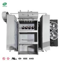 China 34 MVA 11 kV Three Phase Substation Transformer 304 SS NEMA 4X Tank ANSI IEEE for sale