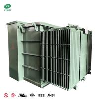 China 3750kVA Three Phase Pad Mounted Distribution Transformer 12870V to 480Y/277V ANSI IEEE for sale