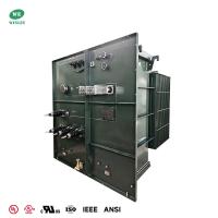 China 3750kVA Three Phase Pad Mounted Distribution Transformer 12870V to 480Y/277V ANSI IEEE for sale