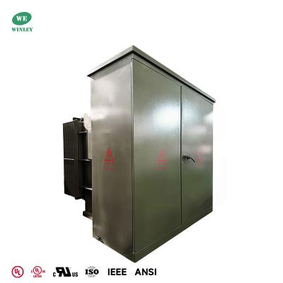 China 1250kVA 23.9kV to 13.8kV Loop Feed Dead Front Pad Mounted Transformer ANSI IEEE for sale