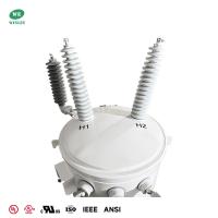 China 100kVA Single Phase Pole Mounted Transformer 34500V to 120/240V Double Bushing Primary ANSI IEEE for sale