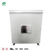 China 75kVA Three Phase VPI Dry Type Transformer 208V to 208Y/120V Class R Insulation NEMA 4X 304 Stainless Steel Enclosure DOE 2016 ANSI/IEEE Standards for sale
