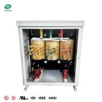 China 75kVA Three Phase VPI Dry Type Transformer 208V to 208Y/120V Class R Insulation NEMA 4X 304 Stainless Steel Enclosure DOE 2016 ANSI/IEEE Standards for sale