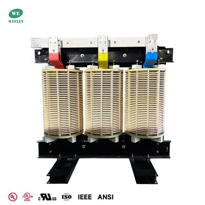 China 2000/2667kVA Dual-Rating Capacity Three Phase VPI Dry Type Transformer 6900V to 480Y/277V DOE 2016 ANSI/IEEE Standards for sale
