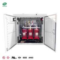 China 225kVA Three Phase Cast Resin Dry Type Transformer 12470V to 480Y/277V ANSI/IEEE DOE 2016 Standards for sale
