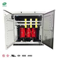China 300kVA Cast Resin Dry Type Transformer 12470V to 480Y/277V Step-Down AN/AF ANSI/IEEE DOE 2016 Standards for sale