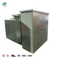 China 600kVA Three Phase Pad Mounted Transformer 24940V to 480Y/277V Dead Front Step Down Transformer DOE 2016 Efficiency for sale