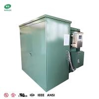 China 1MVA 34.5kV Pad-Mounted Zig-Zag Grounding Transformer NEMA 4X 316 Stainless Steel Enclosure CSA Standards for sale