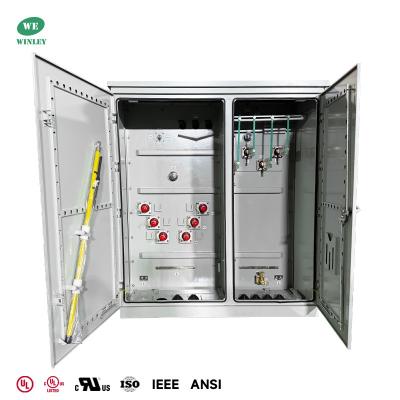 China 2000kVA Three-Phase Loop-Feed Pad-Mounted Transformer 34500V to 480Y/277V For Data Center for sale
