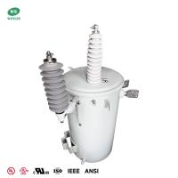 China 75 kVA Single-Phase Pole-Mounted Transformer 24940GrdY/14400V to 120/240V For Rural Distribution for sale