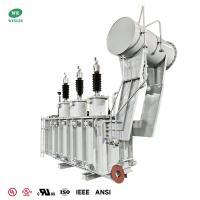 China 6300kVA Three Phase Substation Power Transformer 66kV to 11kV OLTC for Utility for sale