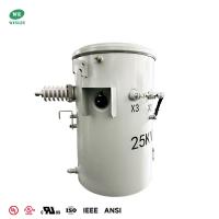 China 25kVA 6.9kV Single Phase Pole Mounted Transformer for Overhead Distribution for sale