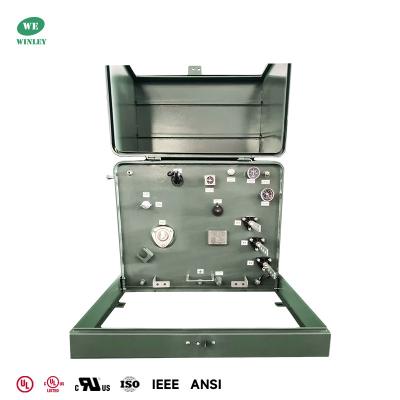 China 167kVA Single Phase 304L Stainless Steel Pad Mounted Transformer for 12.47kV Distribution for sale