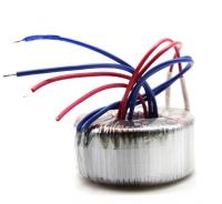 China 80VA Toroidal Isolation Transformer 240VAC to 120VAC with Copper Windings and 60℃ Temperature Rating for sale