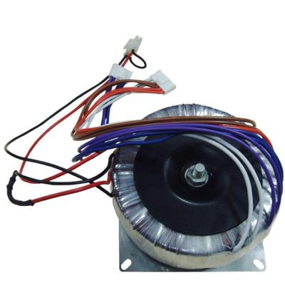 China 2400VA Toroidal Isolation Transformer with 110VAC & 52VAC Dual Output Groups - 50/60Hz Industrial Grade for sale
