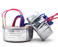 China 120VA B Class Toroidal Transformer with Dual 22VAC Outputs and 130°C Thermal Fuse Protection for sale