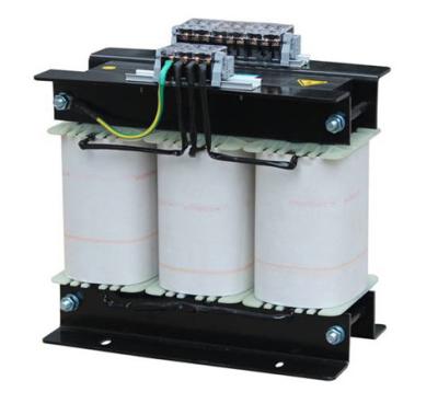China 50KVA Three Phase Dry Type Transformer 415V to 380V H Class with 80-99% Efficiency and IP00 Protection for sale