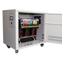 China 15KVA Three Phase Dry Type Step Up Transformer 220V/380V to 440V/480V with IP44 Protection for sale