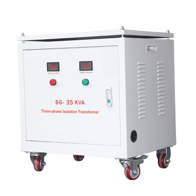 China 35KVA Three Phase Dry Type Transformer 600V Input 400V Output IP23 Protection Industrial UPS Power for sale