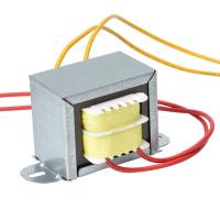 China 5VA Small Adaptor EI Power Transformer 110V 22-24V Single Phase Class B Insulation for sale