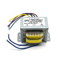 China 75VA Single Phase Power Transformer 120-220-480V Input 24V Output 3.1A Current Class B Insulation for sale