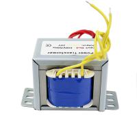 China 50VA EI Power Transformer 220V to 24V 2.08A Single Phase with CE ROHS Certification for sale