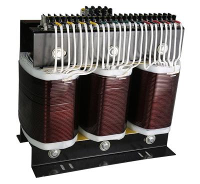 China 20KVA Three Phase Step Down Power Transformer 480V to 220V/208V/120V/110V with 98% Efficiency and IP54 Protection for sale