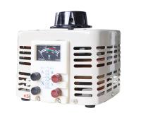 China 3KVA Three-Phase Voltage Regulator with Manual Rotary Knob 0-250VAC 12A Output Current for sale