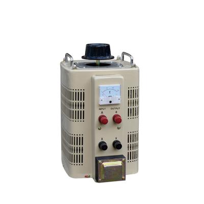 China 10KVA Laboratory Three Phase Voltage Regulator Single 220V AC 0-250V Output 40A Capacity for sale