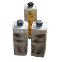 China 10KVA Laboratory Three Phase Voltage Regulator Single 220V AC 0-250V Output 40A Capacity for sale