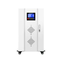 China SBW-50KVA Three Phase Voltage Regulator with LED/LCD Display - 380V Input, 76A Output, 98% Efficiency for sale