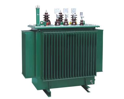 China 500KVA Three Phase ONAN Oil Type Transformer 10KV to 400V 75KV BIL Industrial Power Distribution for sale