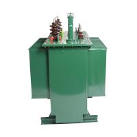 China 100KVA Oil Type Step Up Transformer Dyn11 6.3/6.6KV Pole-Mounted for Industrial Power Distribution for sale
